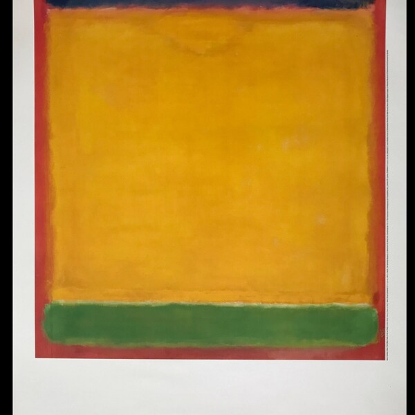 Rothko Poster - Etsy UK