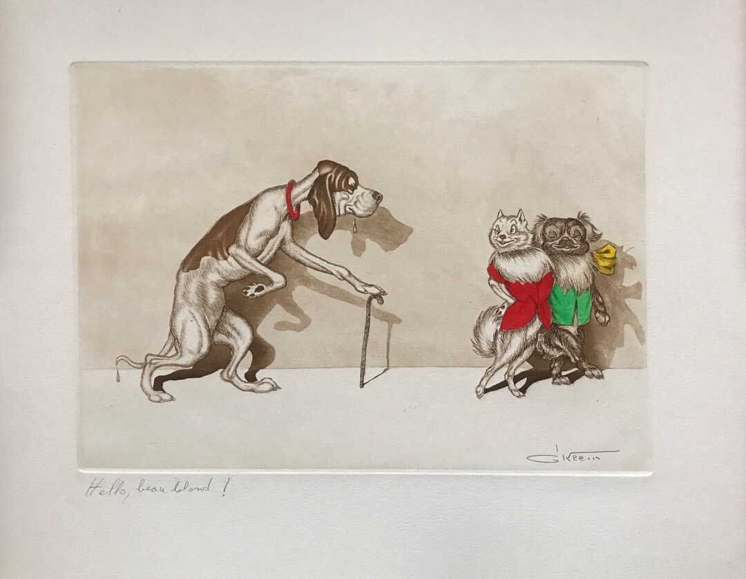 Boris Oklein Original Signed Etching - Etsy