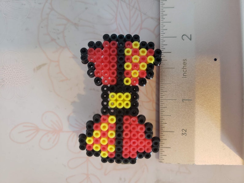 Harry Potter Hogwarts House Perler Bead Mini Hair Clips/barrettes ...