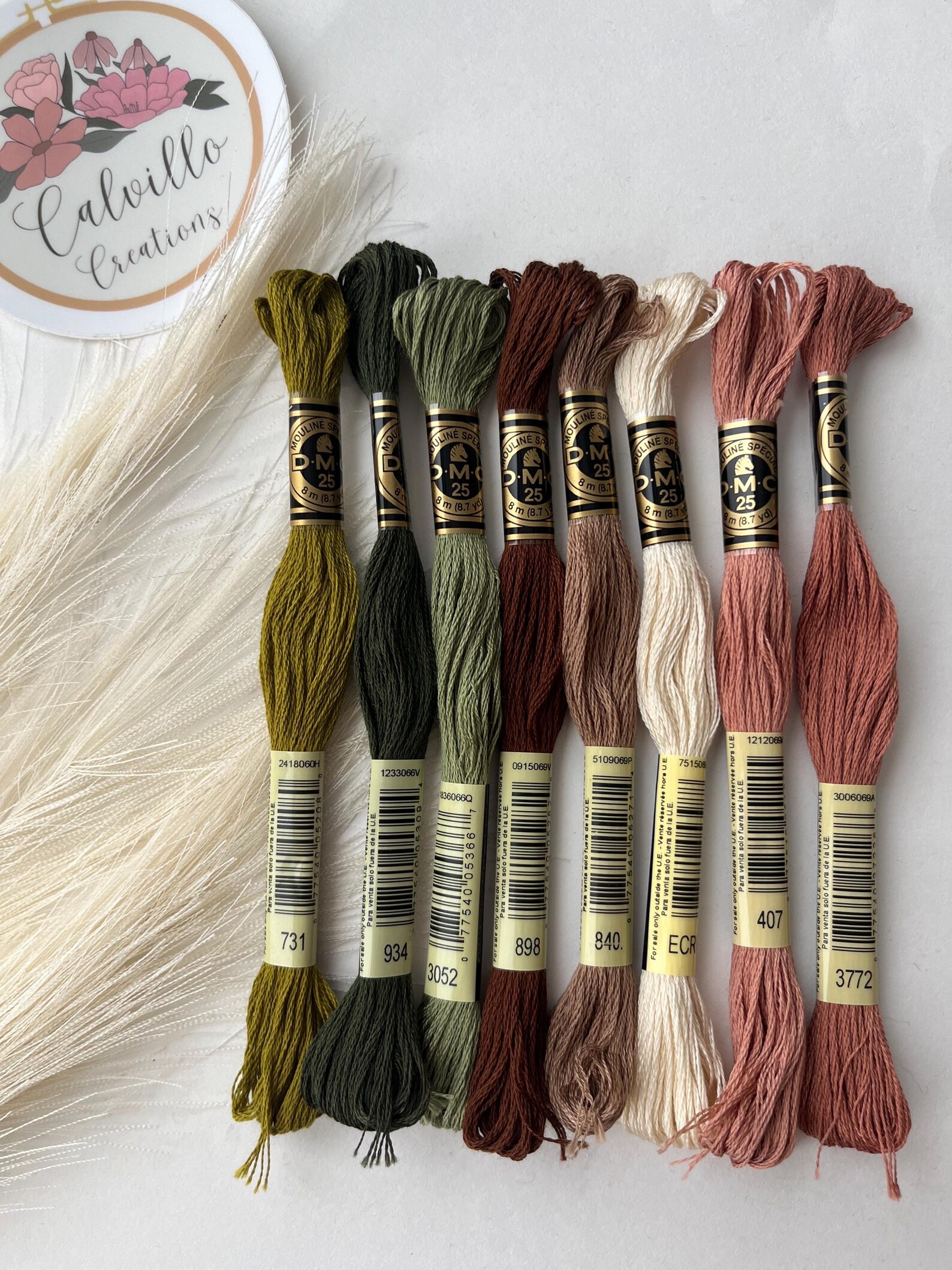 Thread Pack- Neutral Essentials - DMC Thread Skein Pack - DIY ...