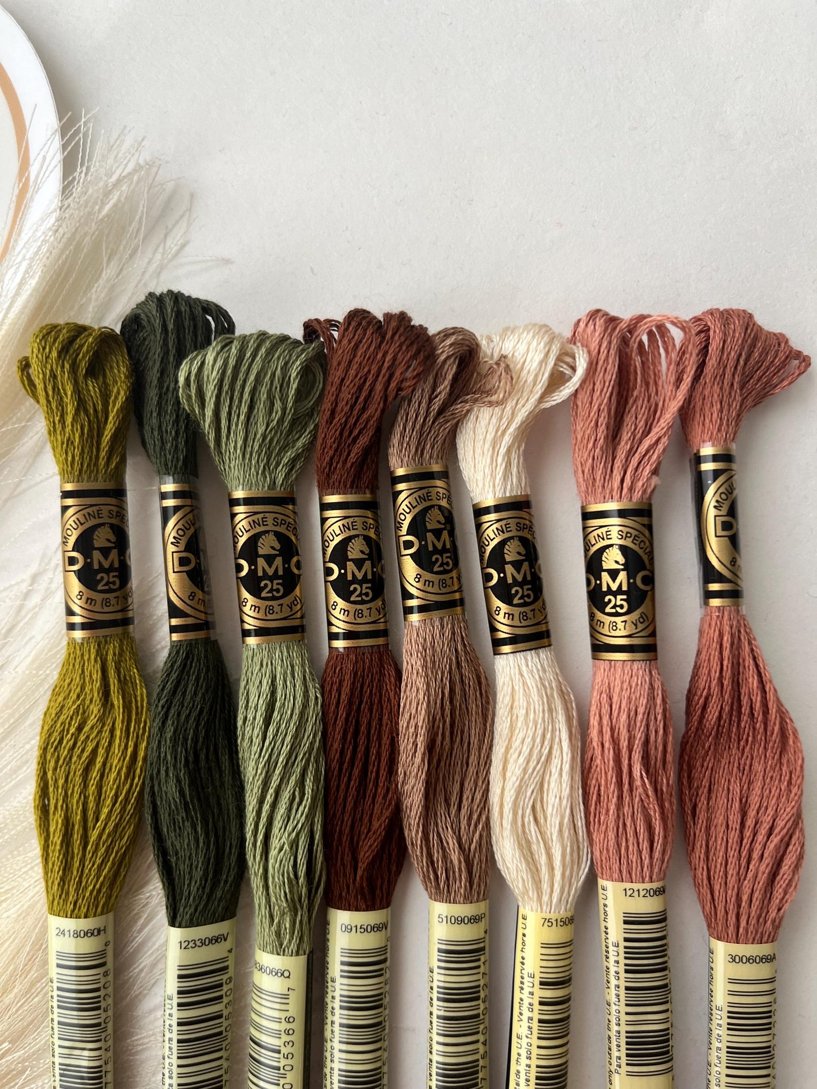 Thread Pack- Neutral Essentials - DMC Thread Skein Pack - DIY ...