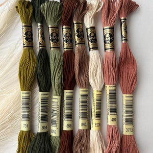 Thread Pack- Neutral Essentials - DMC Thread Skein Pack - DIY ...