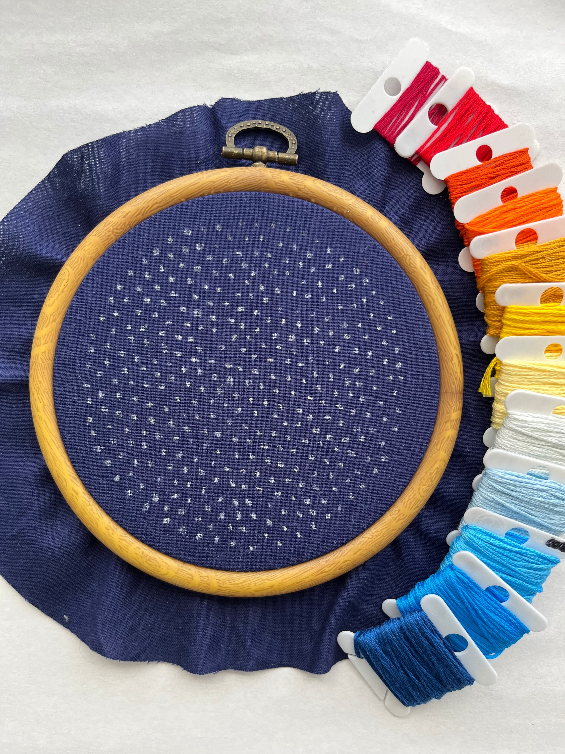 Pattern- 2024 Temperature Hoop- Digital PDF Embroidery Pattern ...
