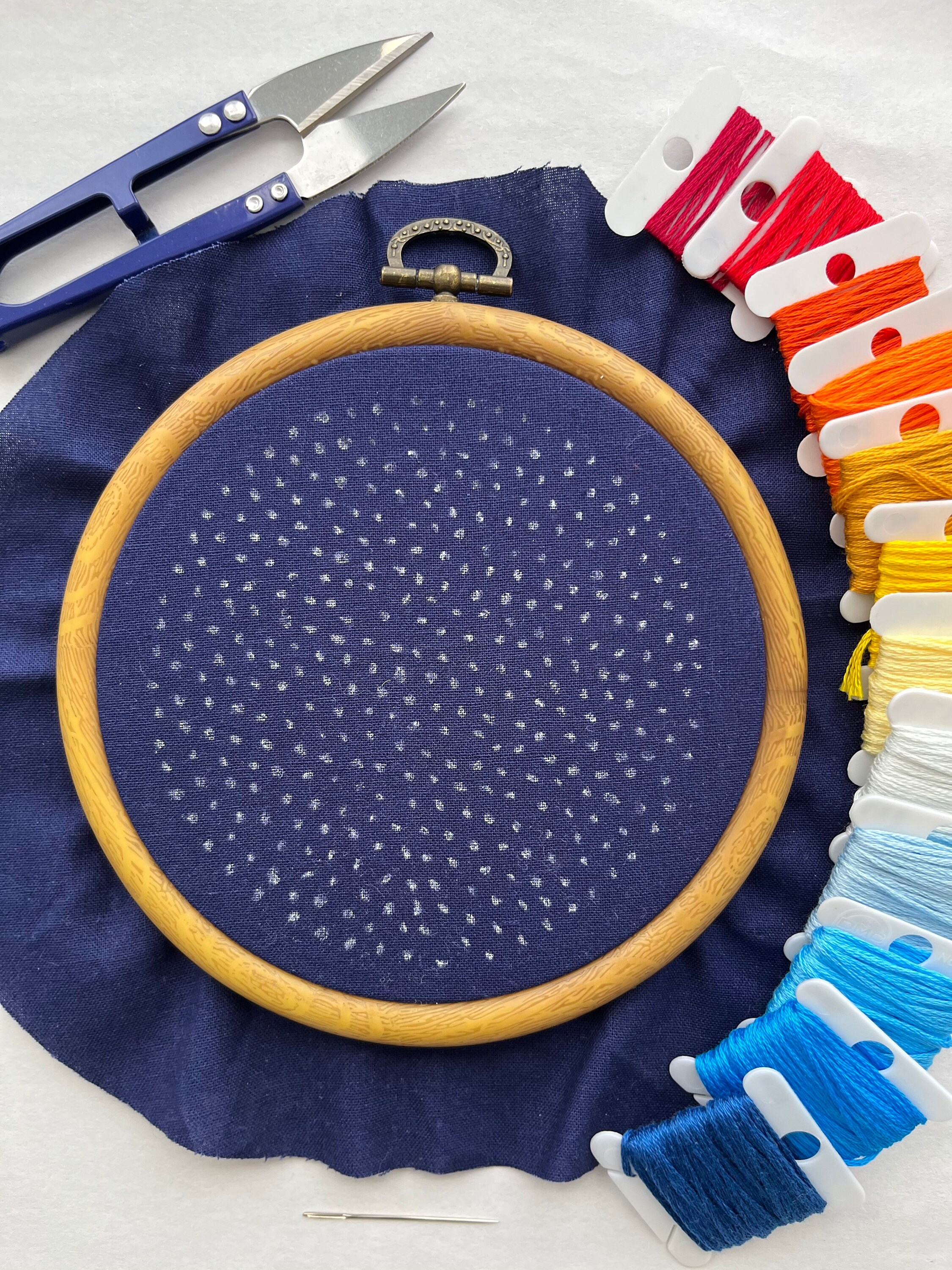 Pattern 2024 Temperature Hoop Digital PDF Embroidery Pattern Instant ...