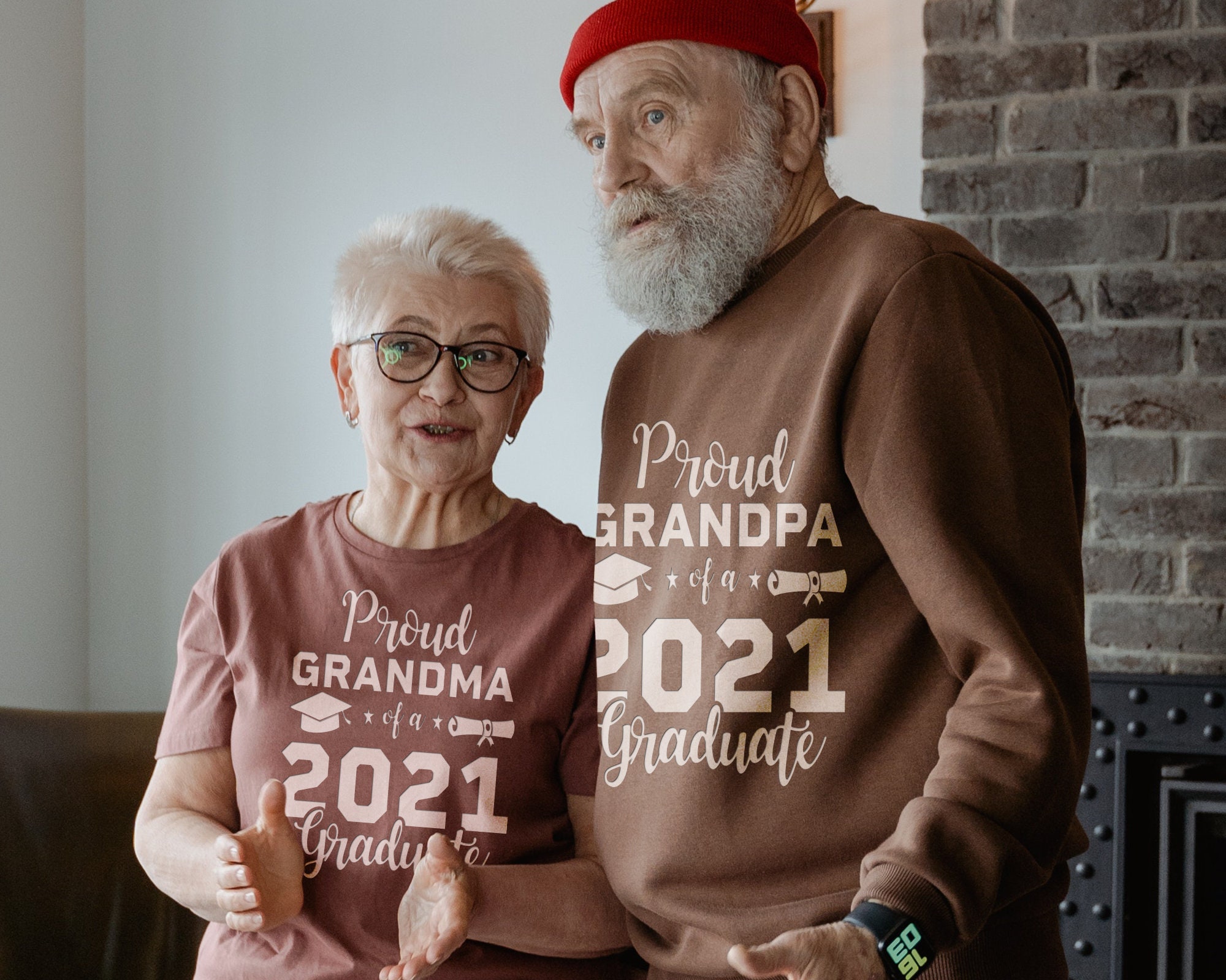 2021 Graduate Matching Family Graduation Proud Family Of A | Etsy