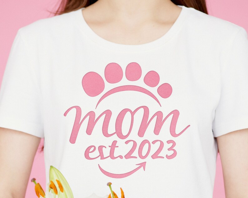 Mom Est 2023 SVG, Mama Svg, Mom Baby Svg, New Mom, Mommy Svg, Mom Svg ...