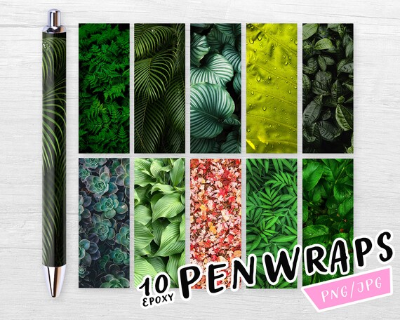 Leaf Pen Wraps Pen Wraps Png Pen Wraps Jpg Ink Joy Pen | Etsy