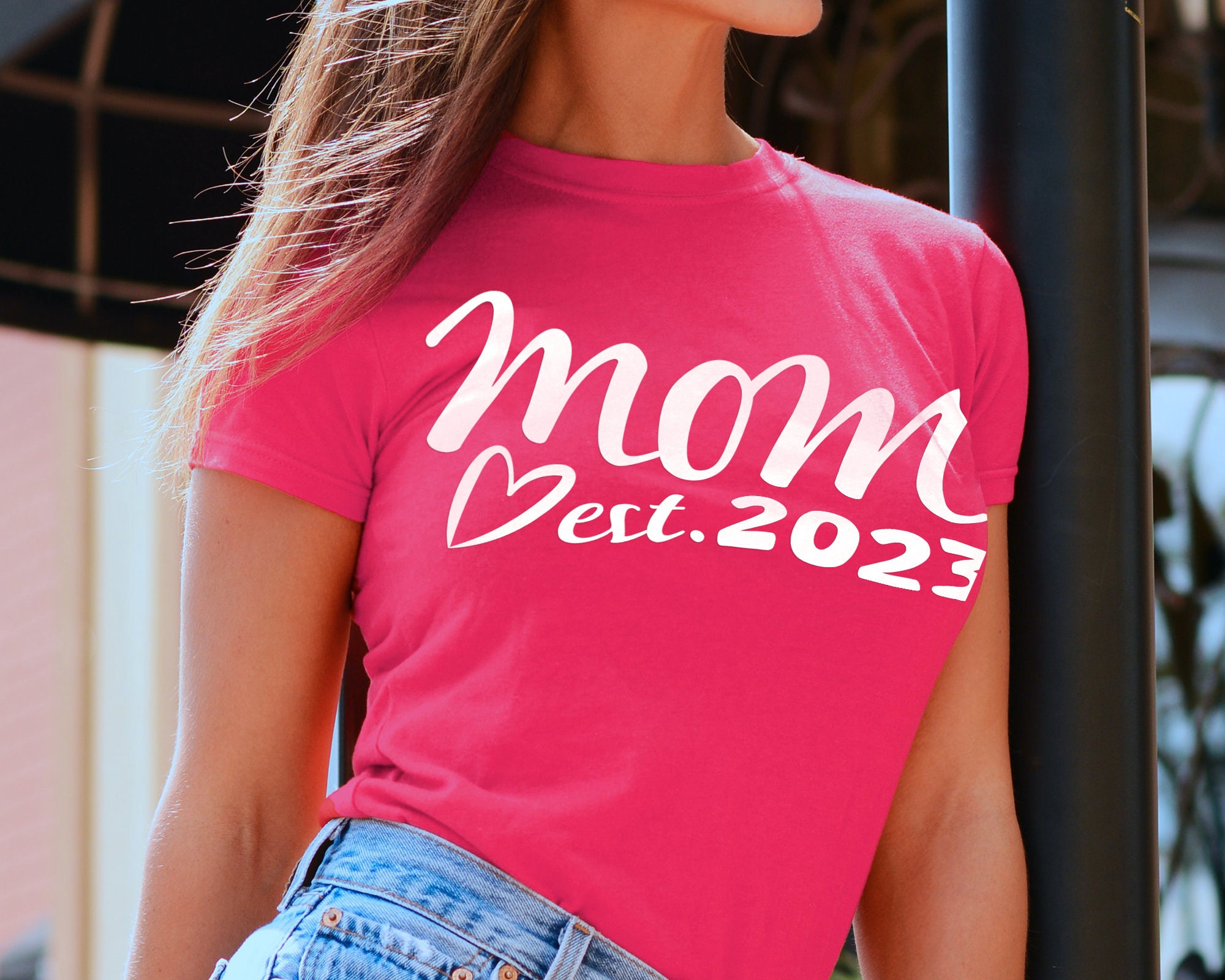 Mom Est 2023 SVG, Mama Svg, Mom Baby Svg, New Mom, Mommy Svg, Mom Svg ...