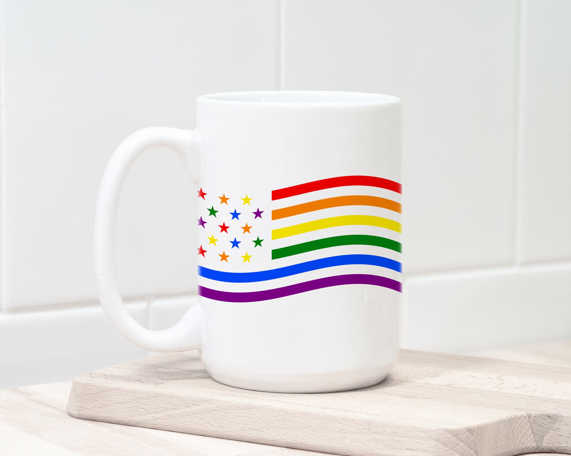 Rainbow LBGT Flag | American Pride Rainbow Flag | US Rainbow Flag ...