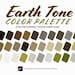Earth Tone Color Palette: 30 Procreate Swatches (digital Download) - Etsy