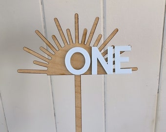 Wood Sun Topper - Etsy