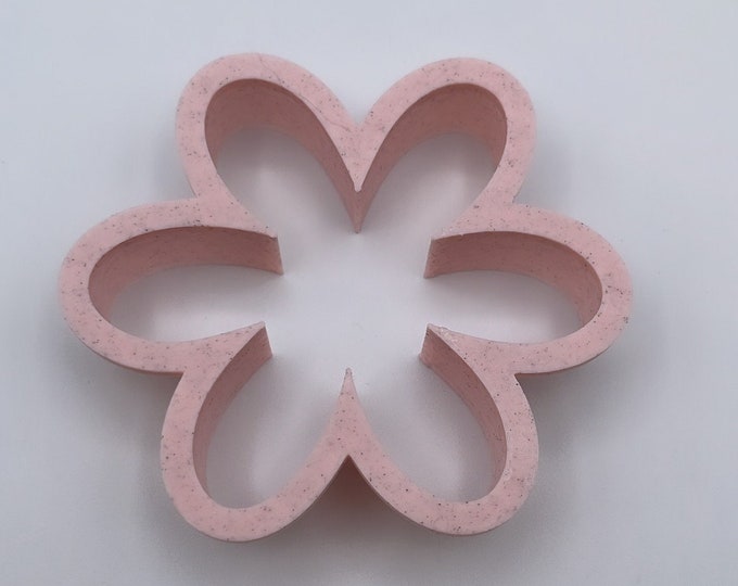 Daisy Cookie Cutter | Flower Cookie Cutter | 6 Petal Flower Cookie ...