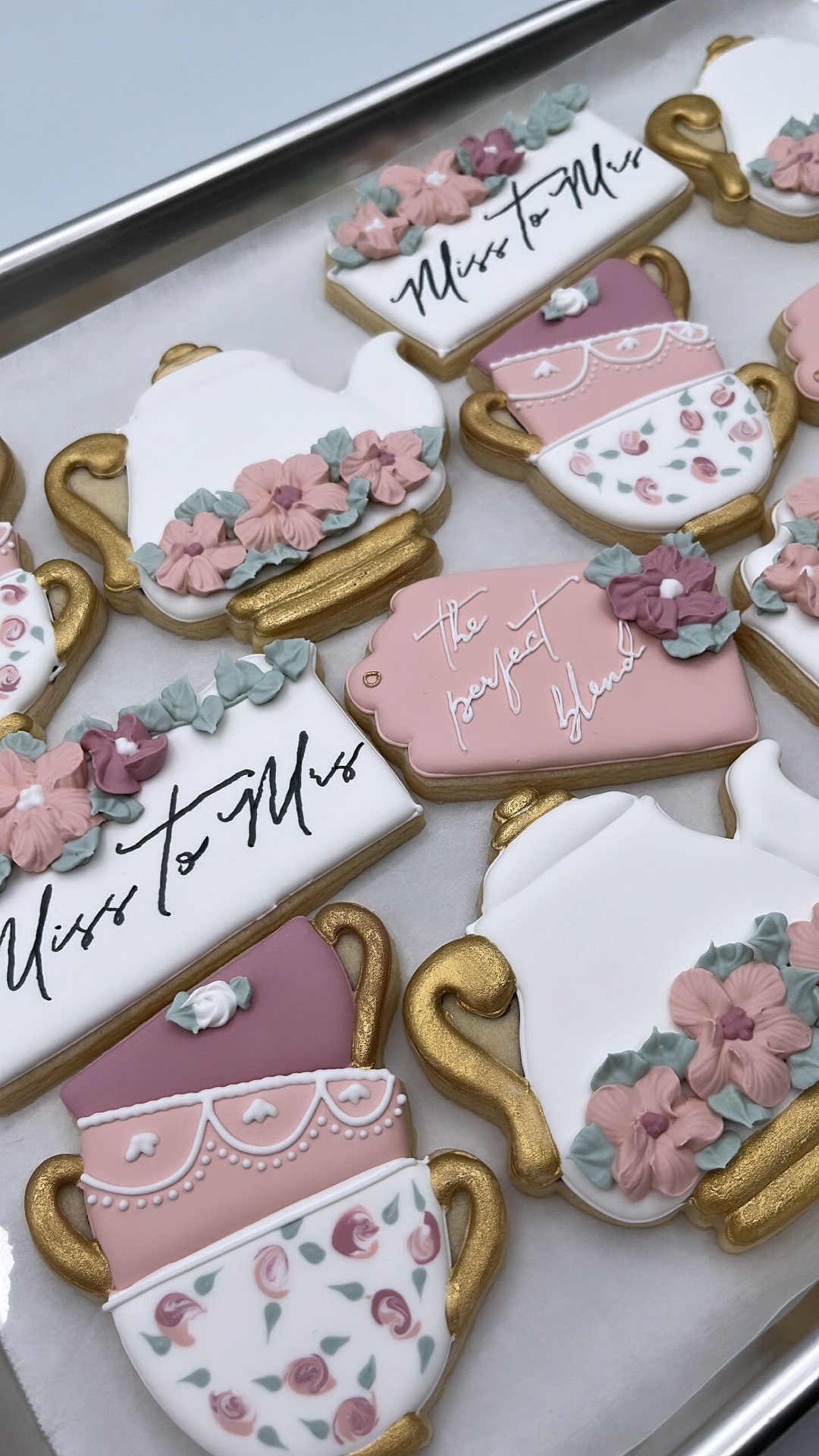 Tea Party Cookie Cutter | Tea Cups Cookie Cutter | Tea Pot Cookie ...