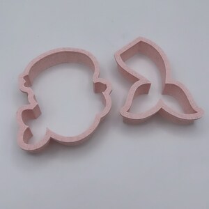 Mermaid Cookie Cutter | Mermaid Tail Cookie Cutter | Ocean | Sea | 3D ...