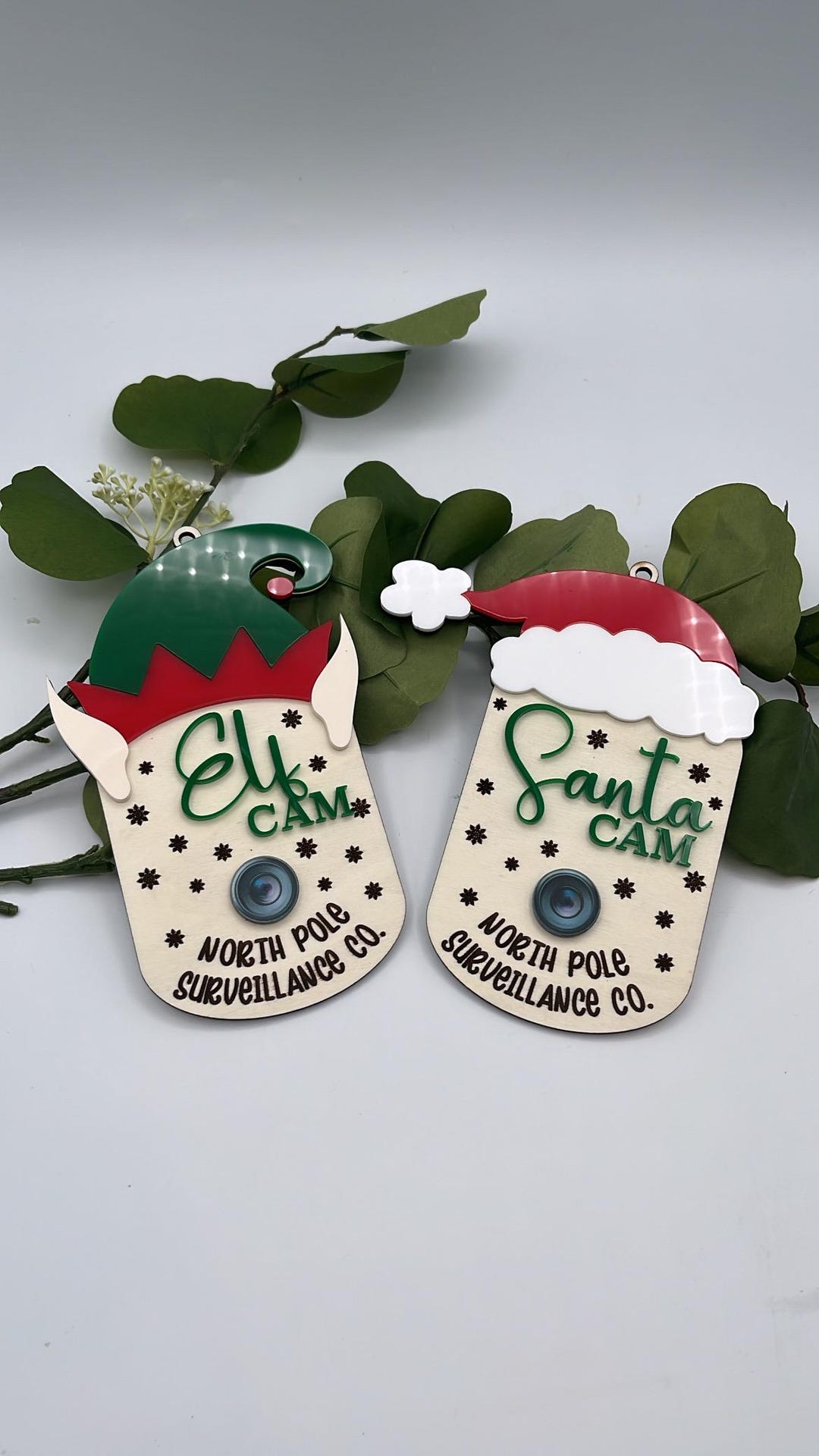 Elf Cam Santa Cam Personalized Christmas Gift Keepsake Reusable ...