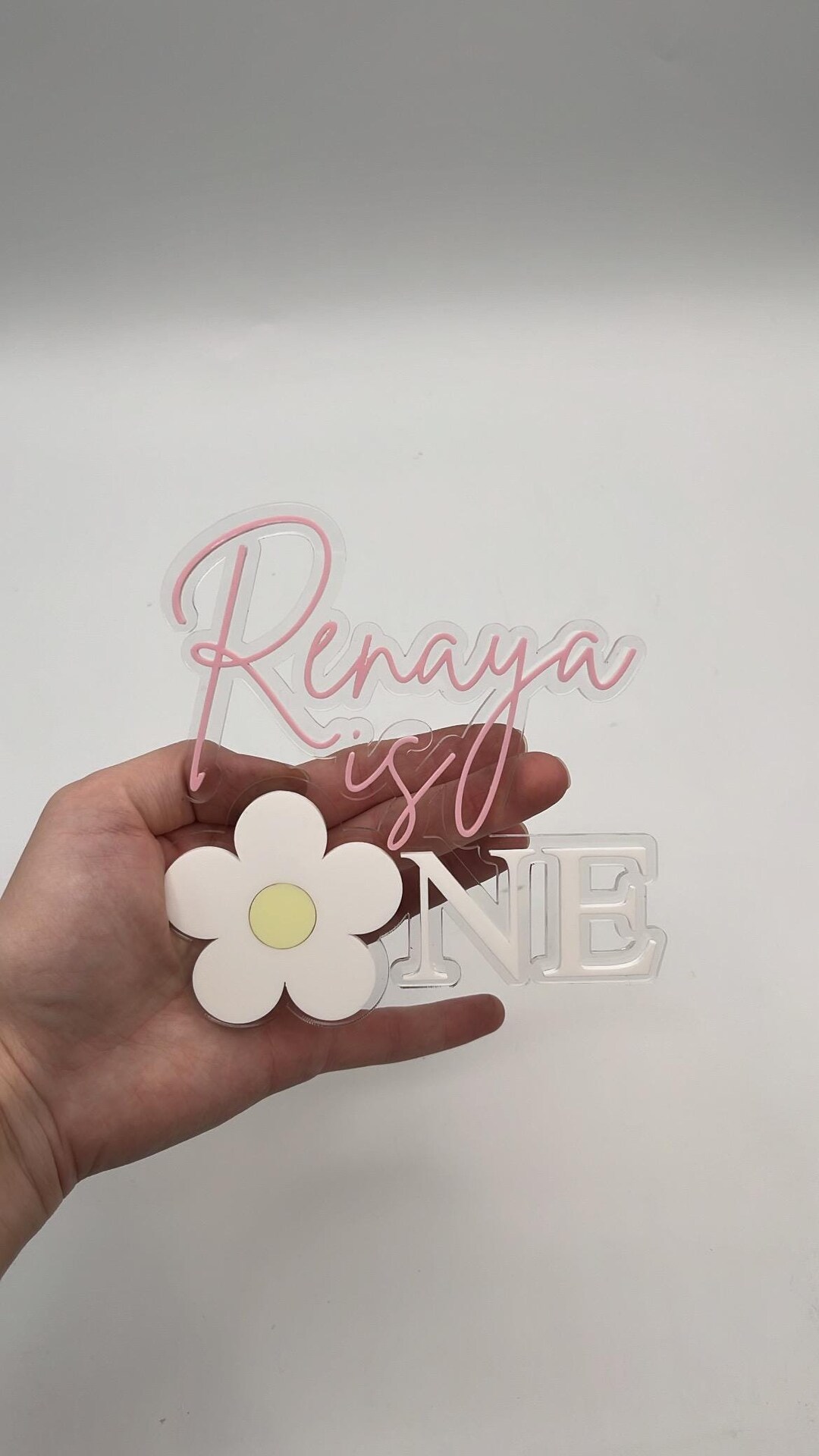 Daisy Cake Topper Flower Cake Topper Daisy Cake Charm First Birthday ...