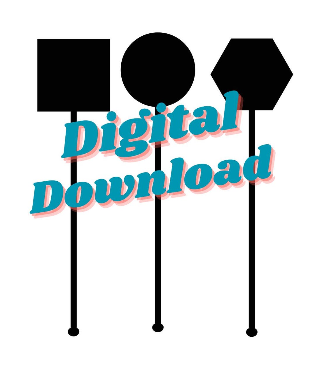 Drink Stirrer SVG | Acrylic Stirrer Template | Digital Stir Stick | DIY ...