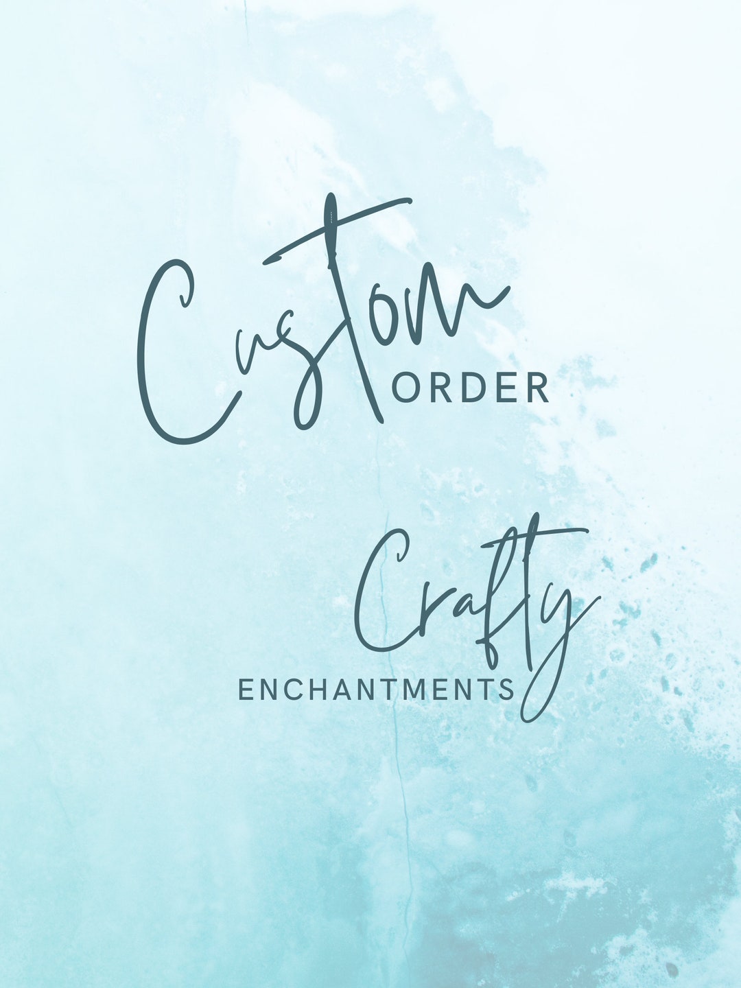 Custom Order - Etsy