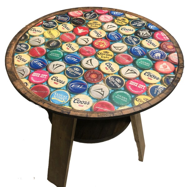 Bottle Cap Table - Etsy