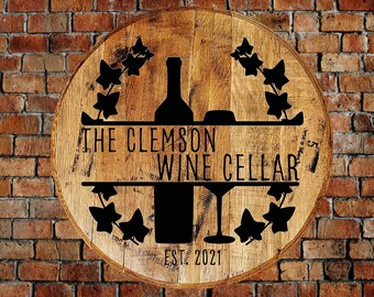 Wine Cellar Sign - Etsy