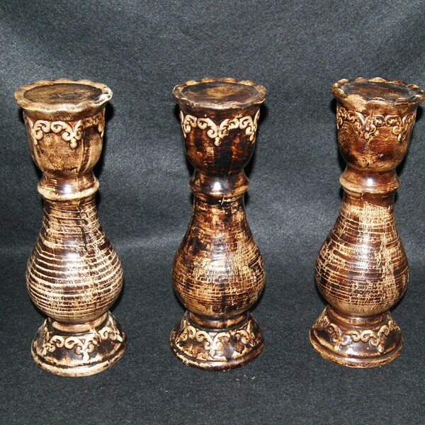 Ceramic Candle Stand - Etsy