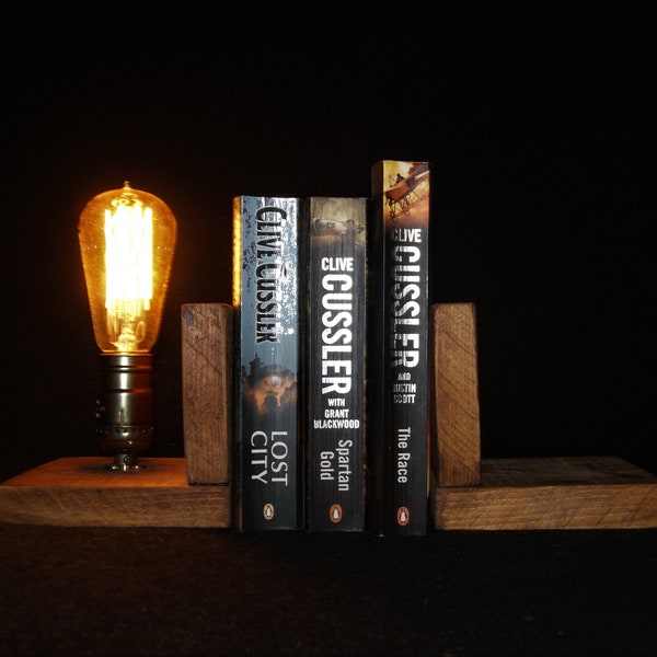 Wooden Bookends - Etsy