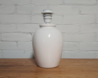 White Table Lamp Base - Etsy