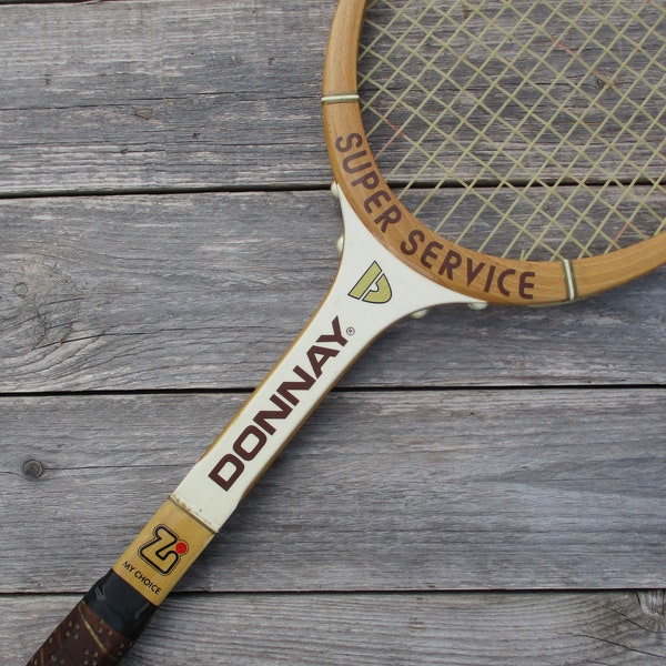 Wood Tennis Racquet - Etsy