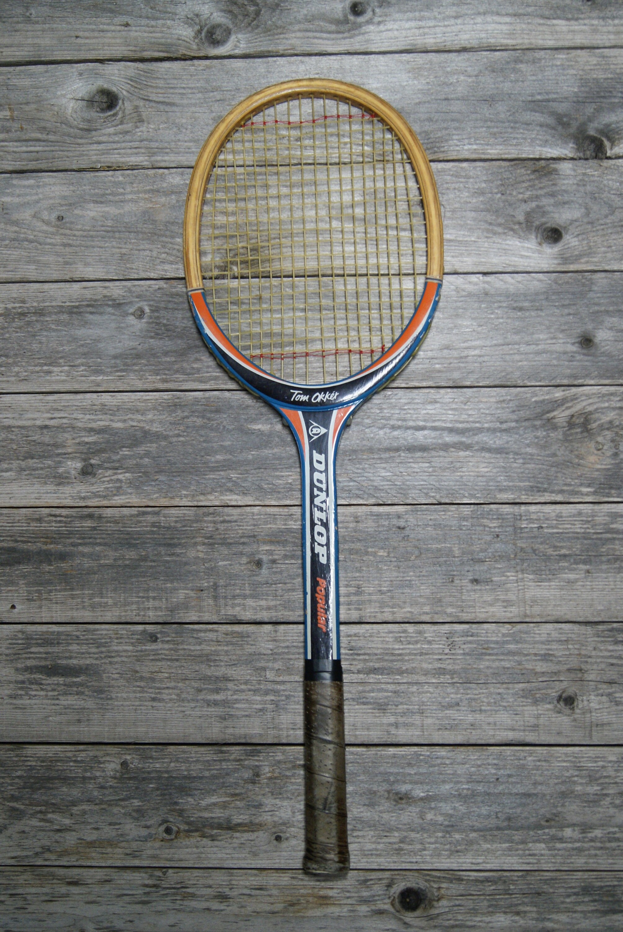 Vintage Dunlop wooden tennis racket classic tennis racquet | Etsy