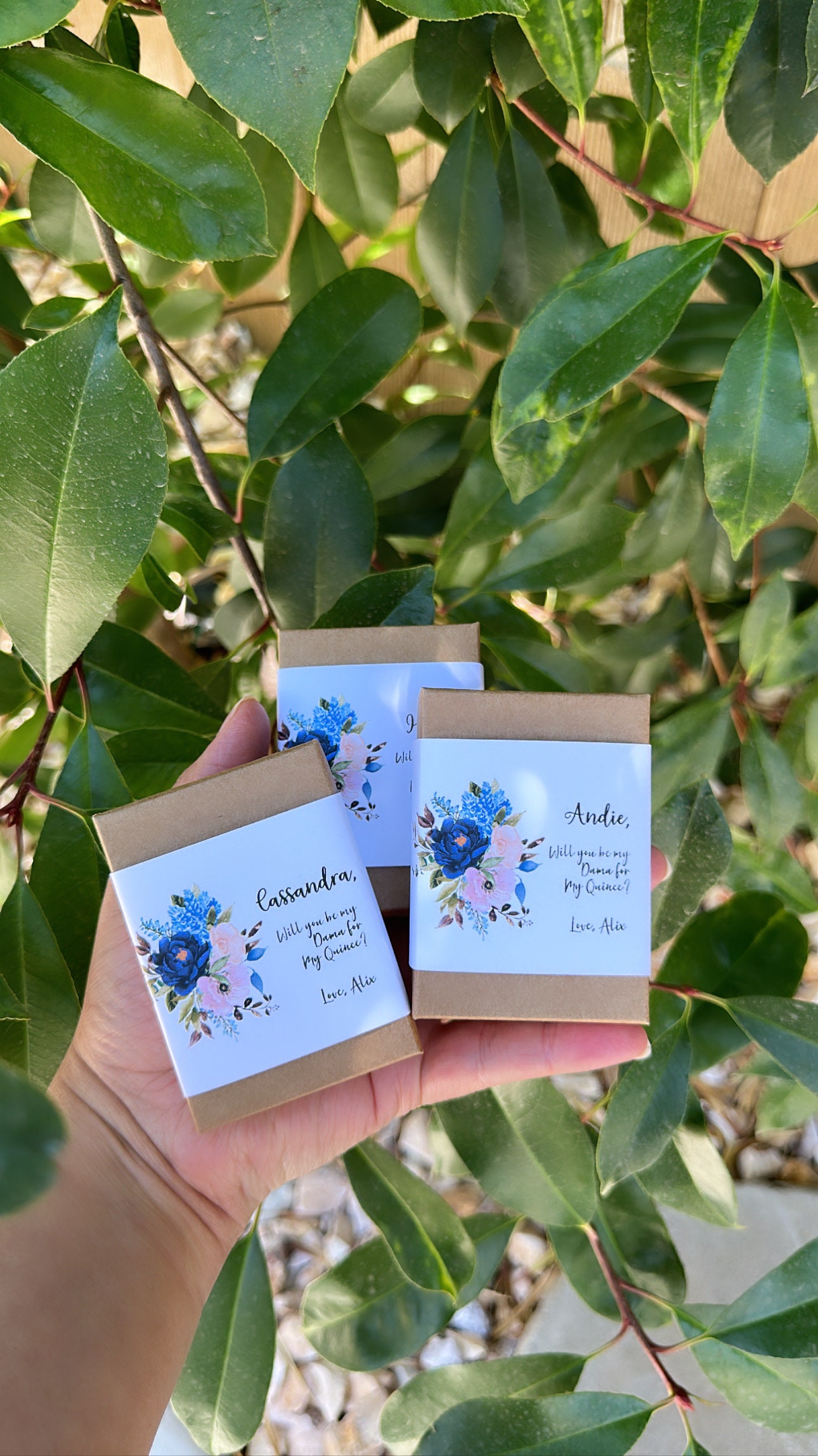 Quinceanera/ Quinceanera Proposal/personalized Note /will You Be My ...