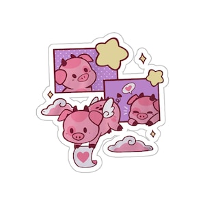 Fat Nugget Hazbin Hotel Die-cut Stickers - Etsy