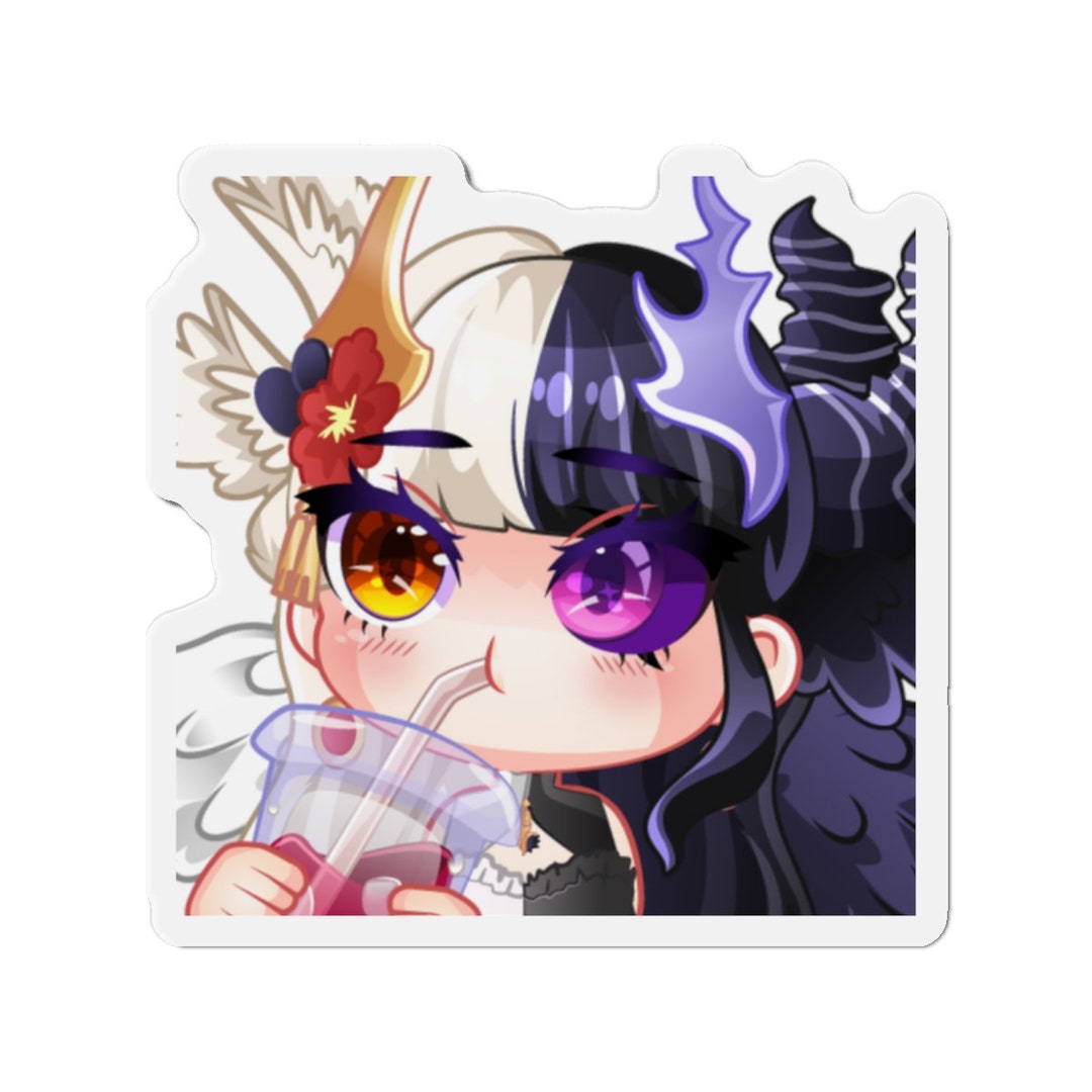 Aila Vtuber Demon Die-cut Magnets - Etsy