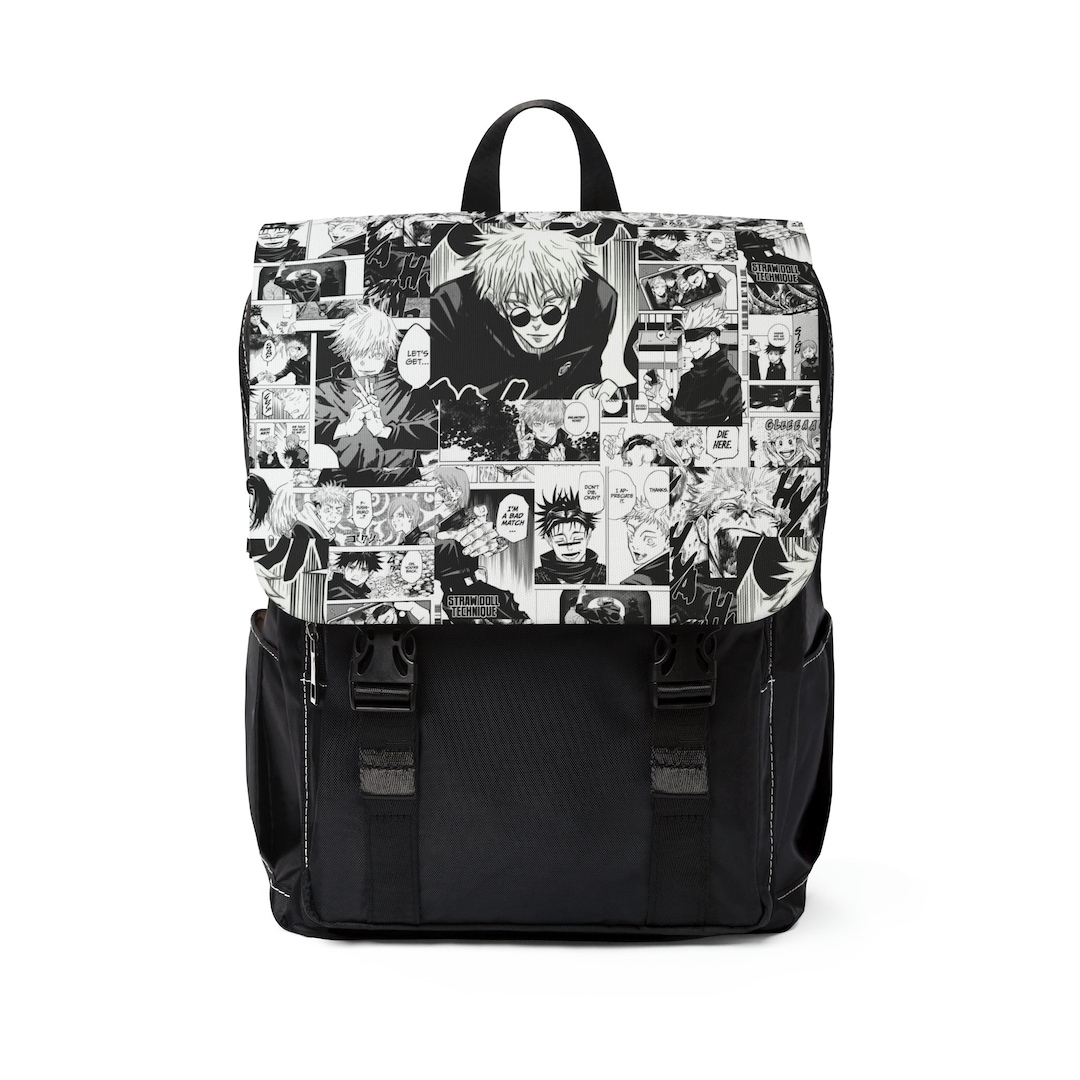 JJK Manga Panel Unisex Casual Shoulder Backpack - Etsy
