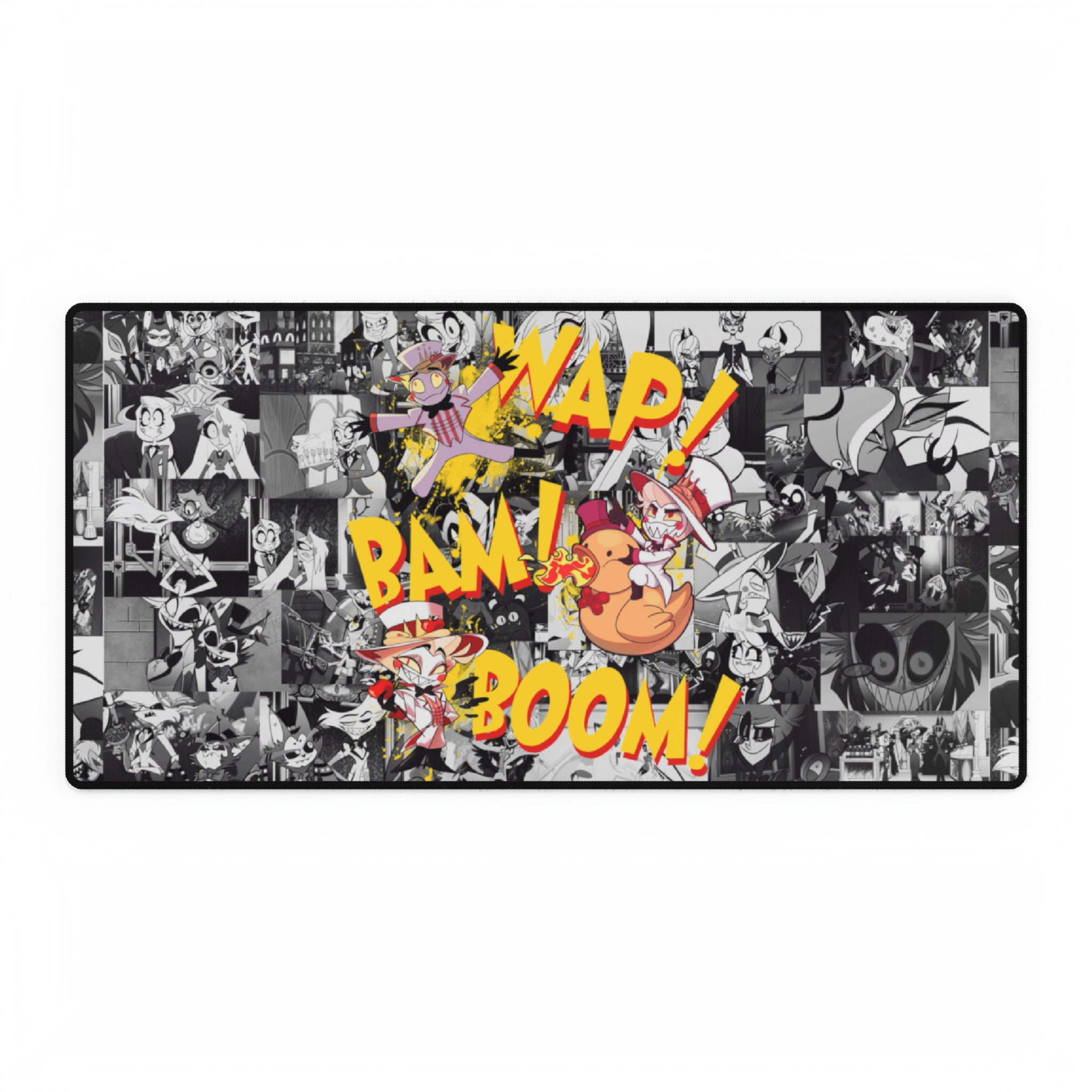 Demon Hotel Manga Panel Lucifer Fanart Desk Mats - Etsy