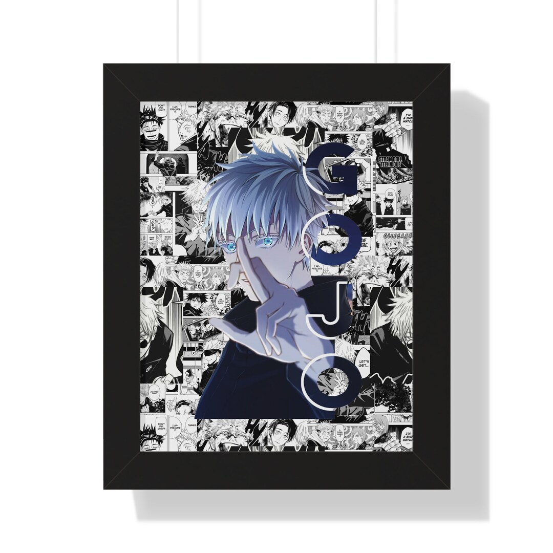 JJK Panel G0j0 Ver. 2 Framed Vertical Poster - Etsy