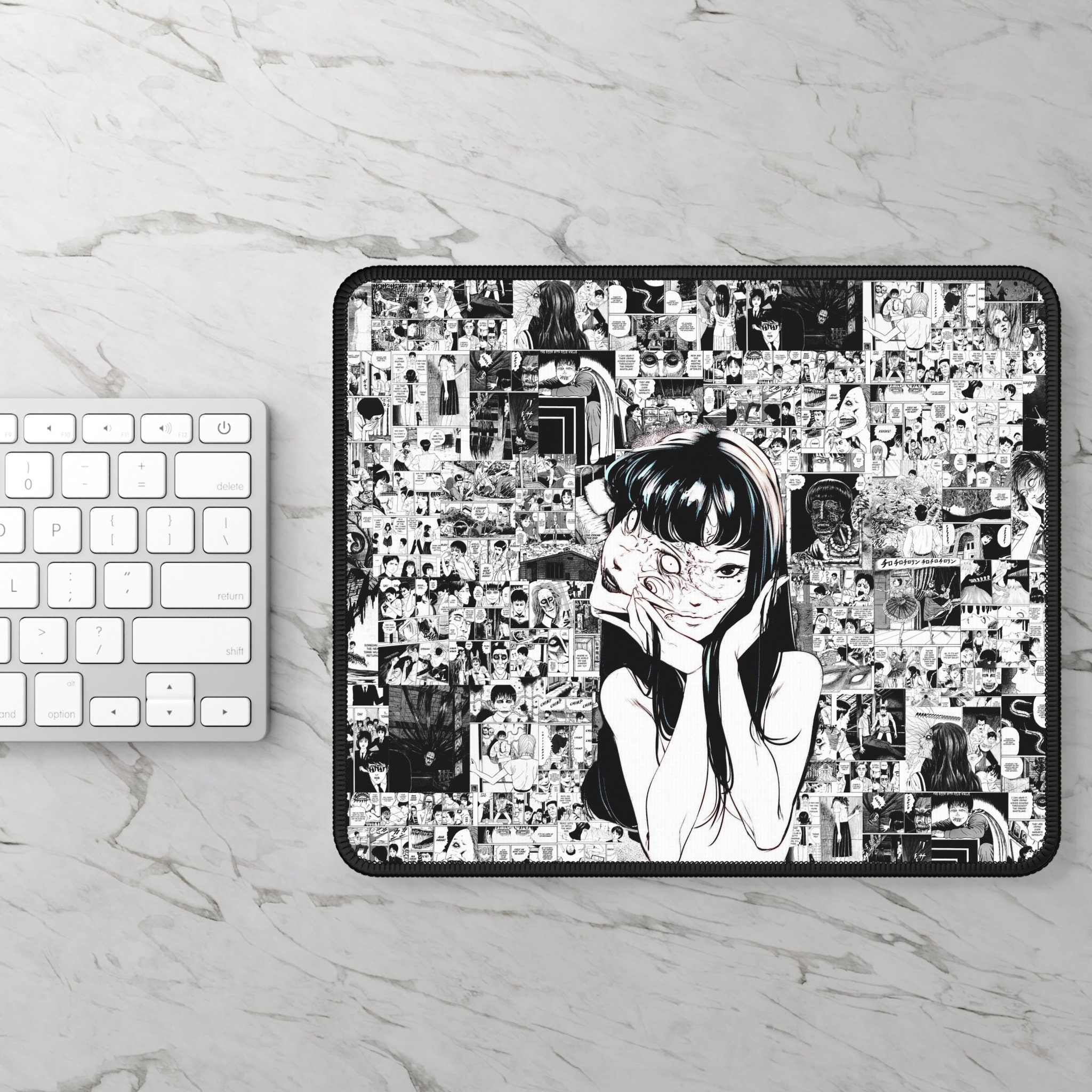 Junji Ito Manga Panel Tomie Gaming Mouse Pad - Etsy