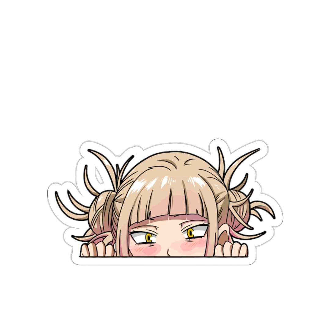 MHA Toga Himiko Anime MHA Peeker Die-cut Stickers - Etsy