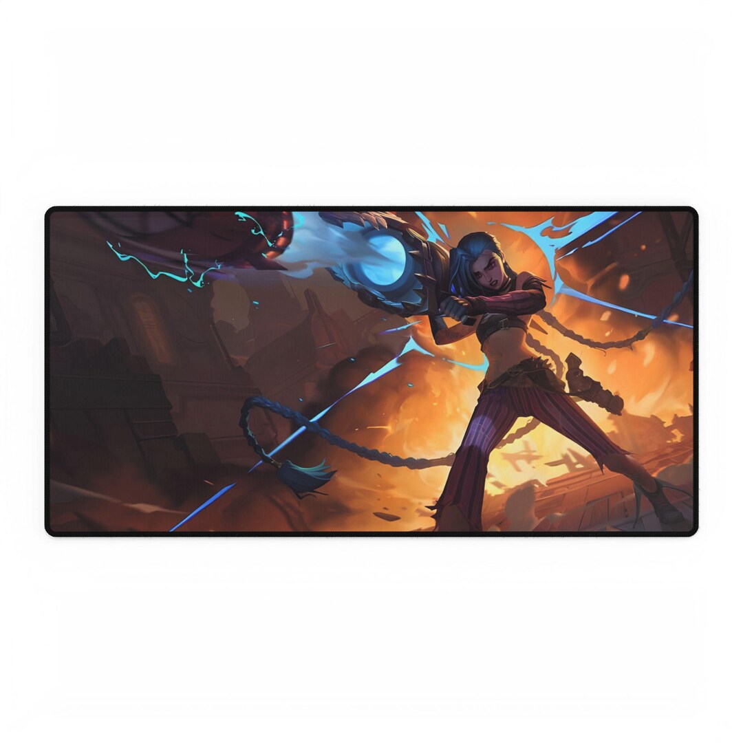 Lol Jinx Arcane Anime Manga Panel Desk Mats - Etsy