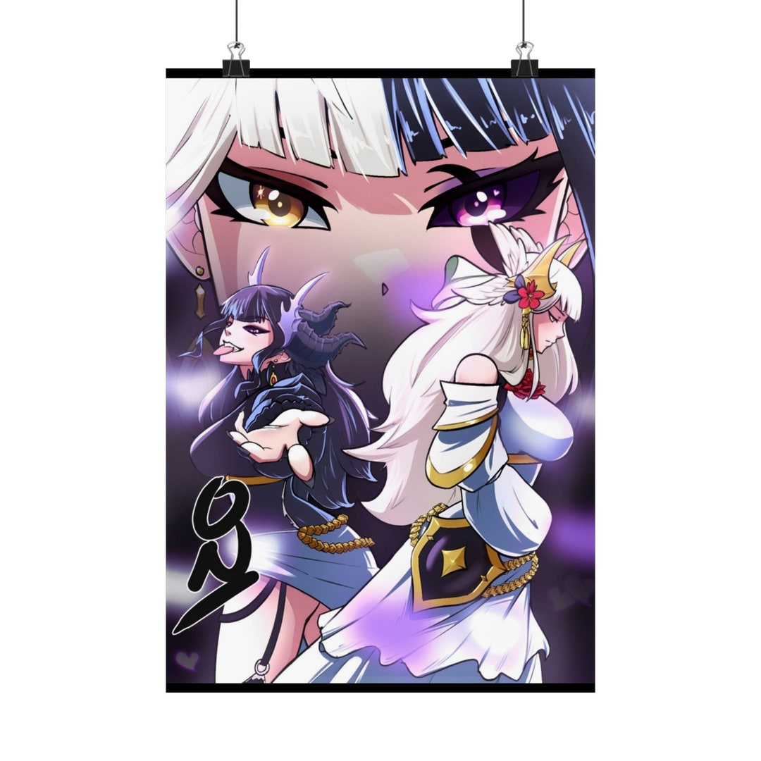 Aila Vtuber OC Matte Vertical Posters - Etsy