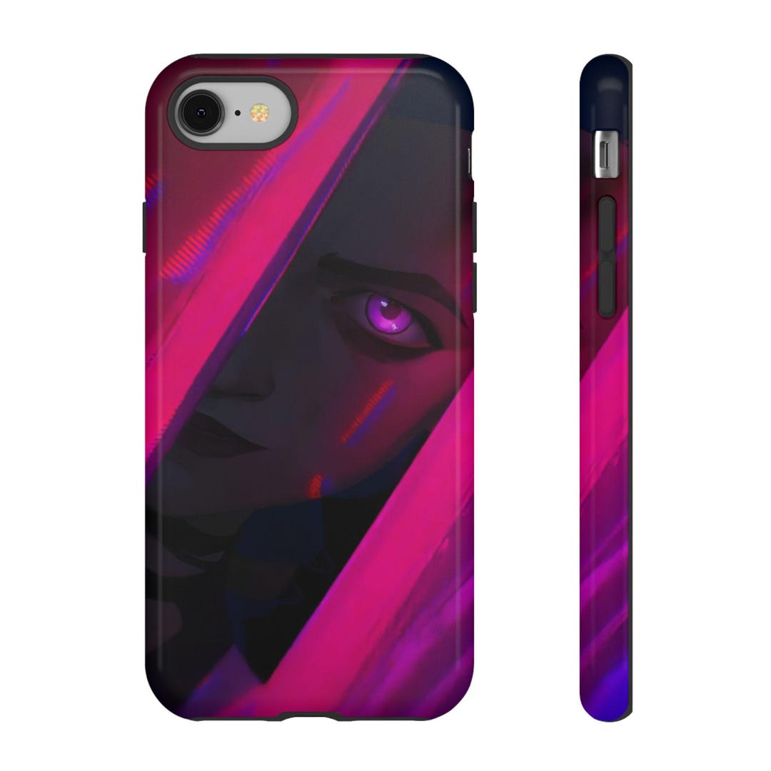 Jinx Arcane League Anime Mobile Phone Tough Cases - Etsy