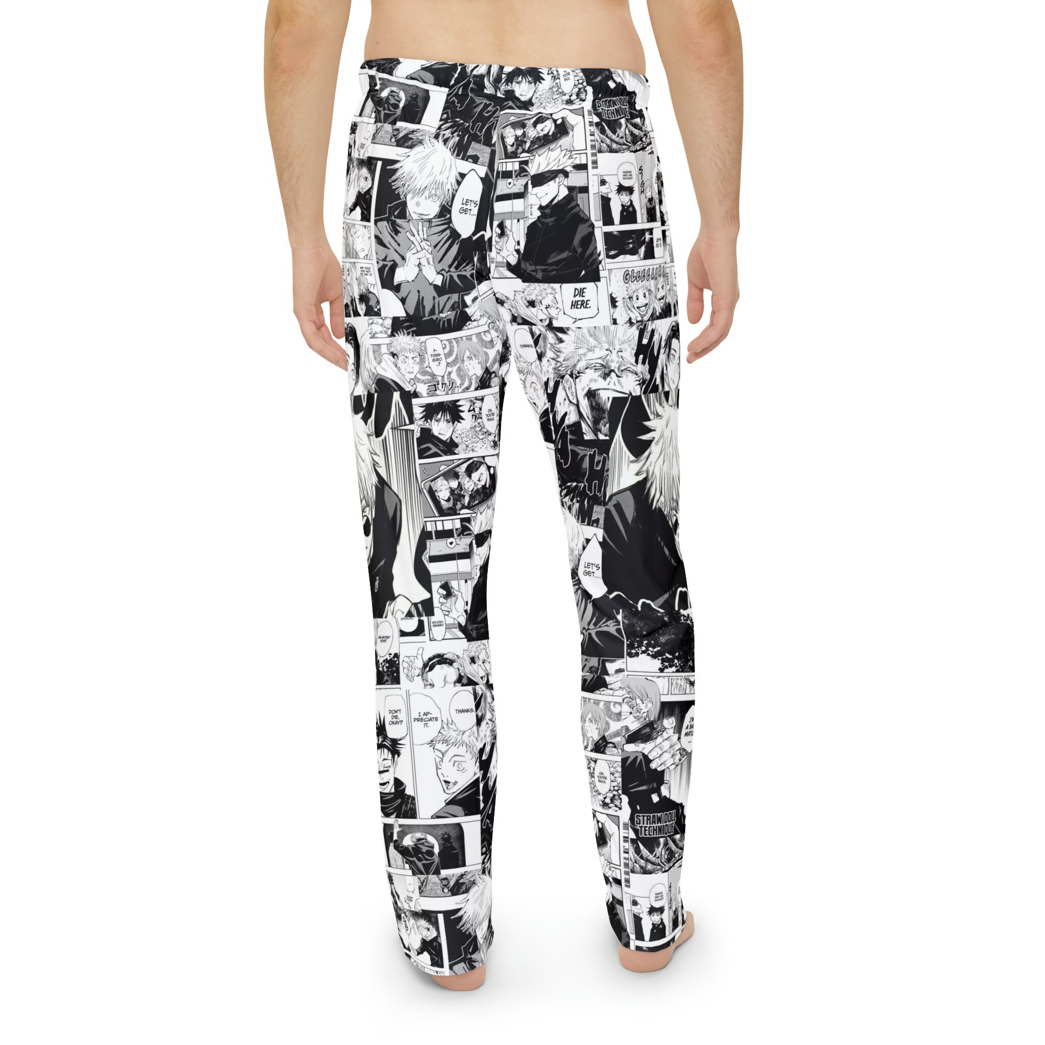 Jujutsu Kaisen Gojo Manga Panel Men's Pajama Pants AOP - Etsy UK