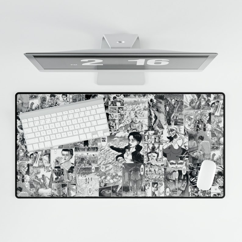 AOT Anime Manga Panel Desk Mats - Etsy