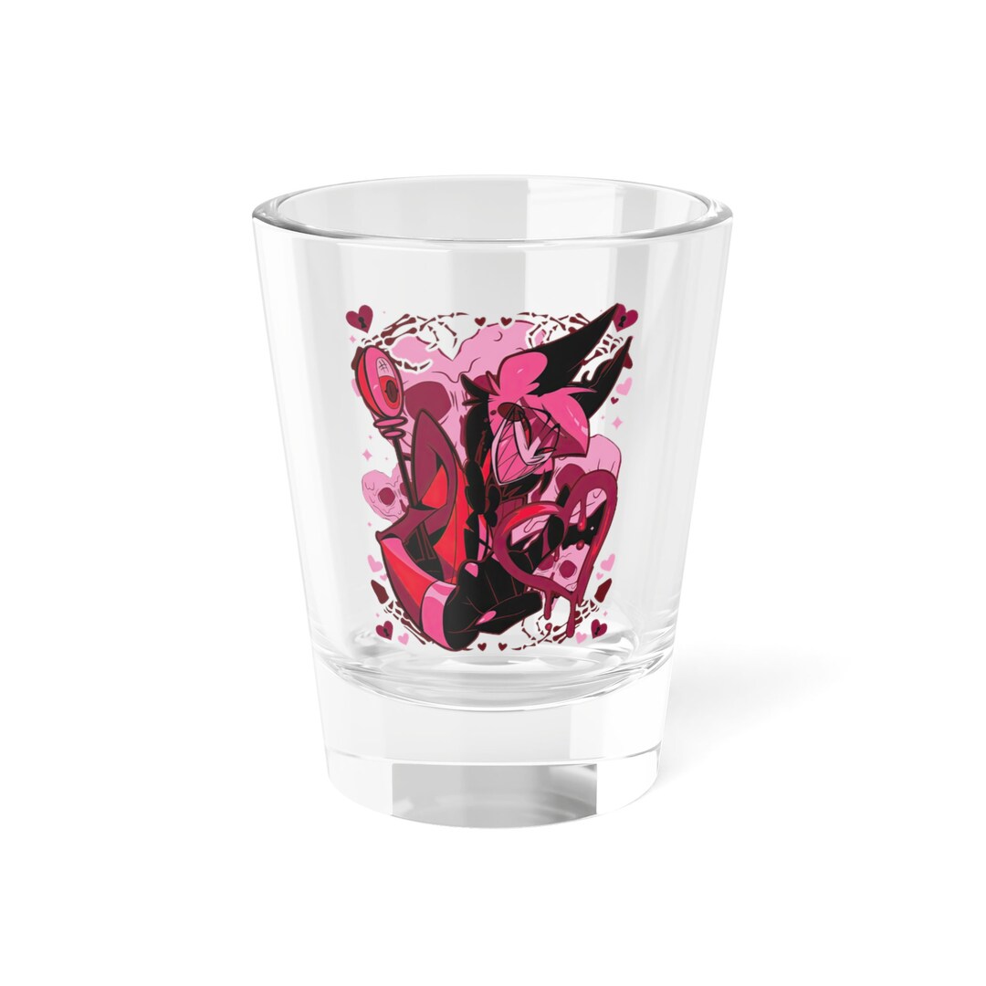 Hazbin Hotel Alastor Shot Glass, 1.5oz - Etsy