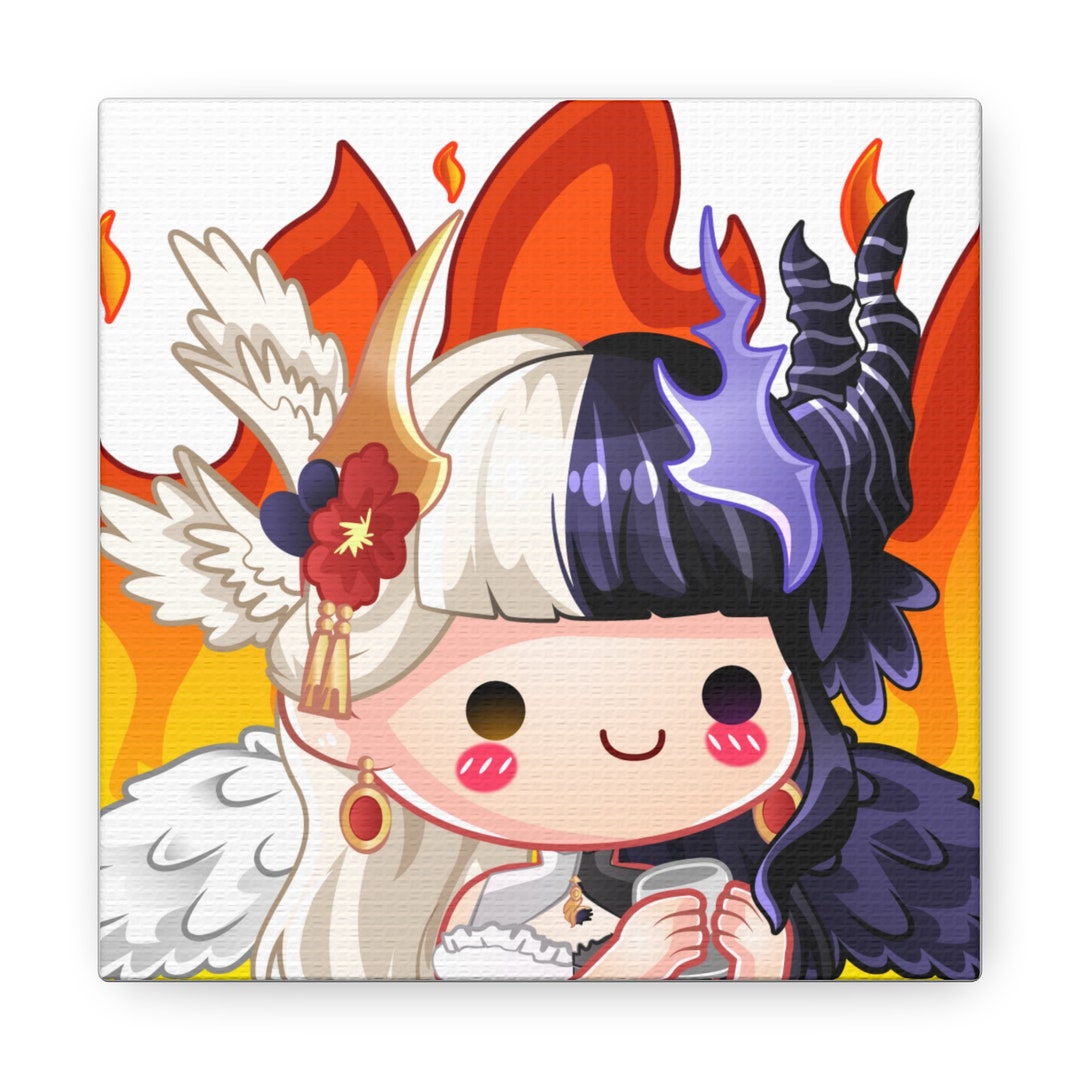 Ailalink Vtuber Peeker Canvas Gallery Wraps - Etsy