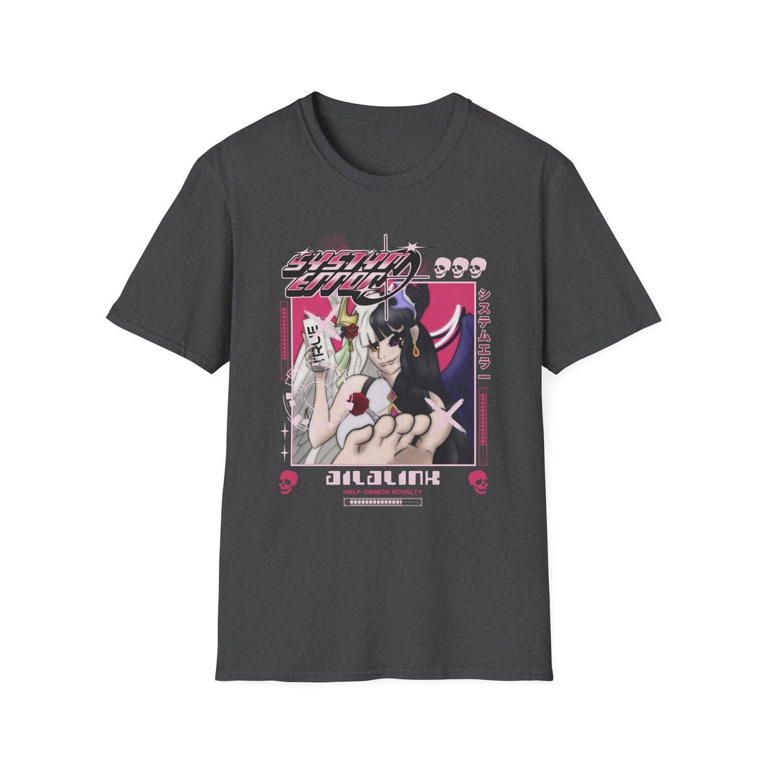 Aila System Error Vtuber Unisex Softstyle T-shirt - Etsy