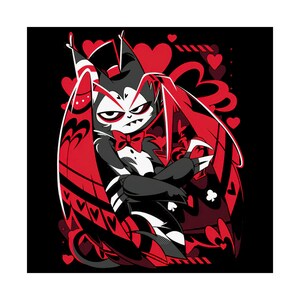 Husk Hazbin Hotel Matte Vertical Posters - Etsy