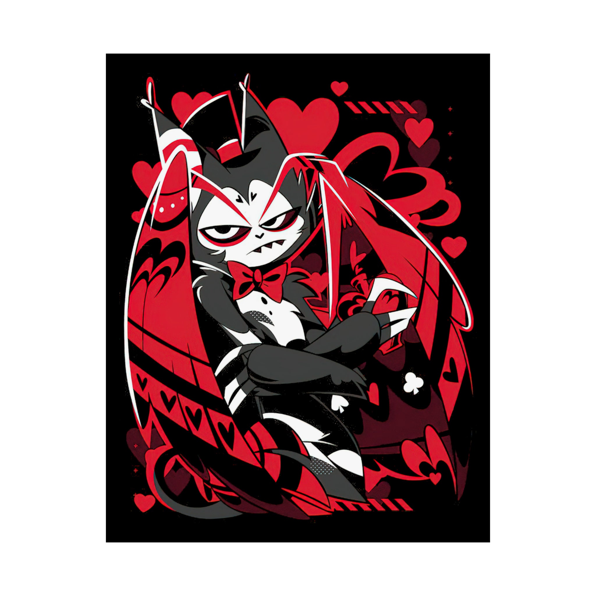 Husk Hazbin Hotel Matte Vertical Posters - Etsy