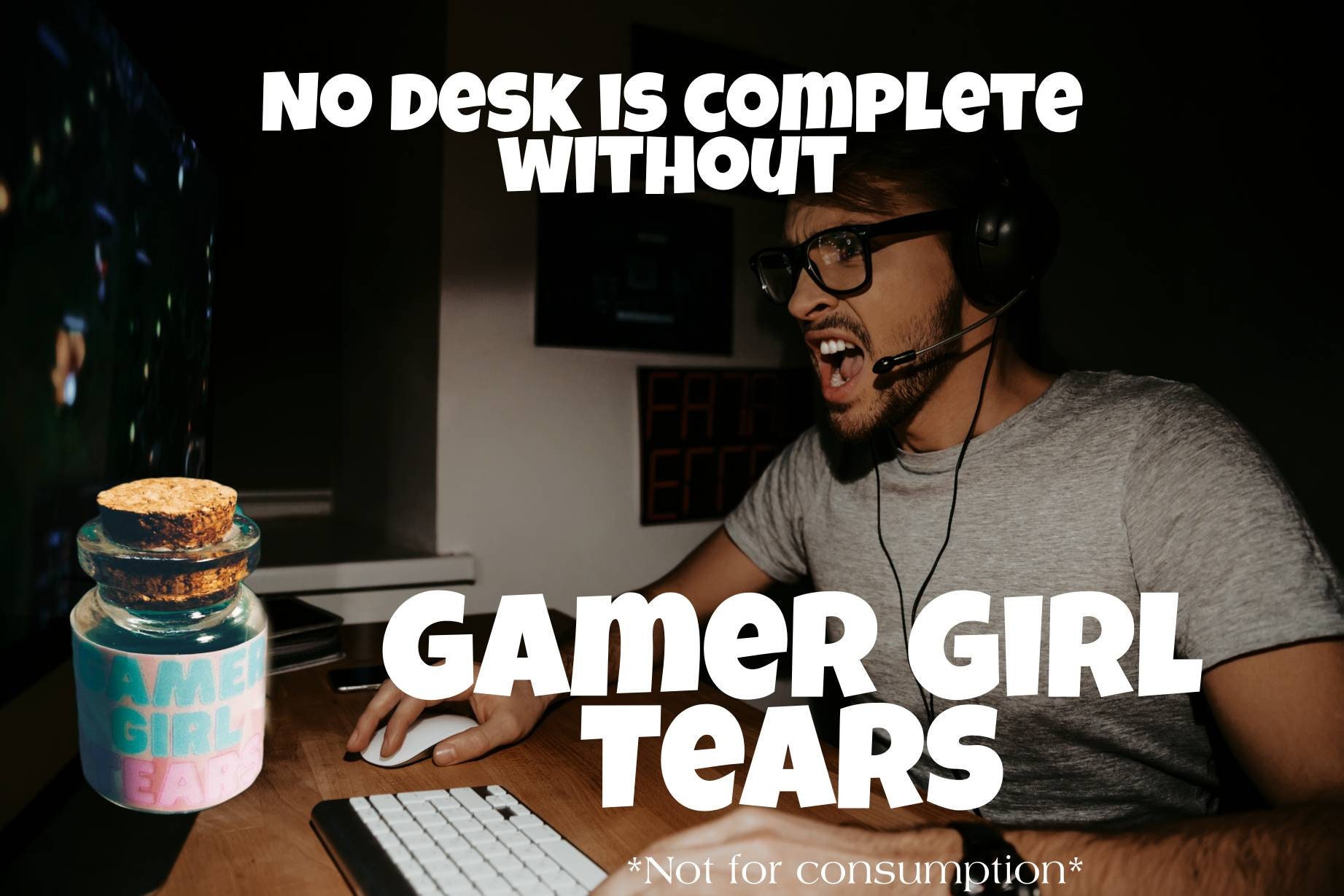 Gamer Girl Tears - Etsy