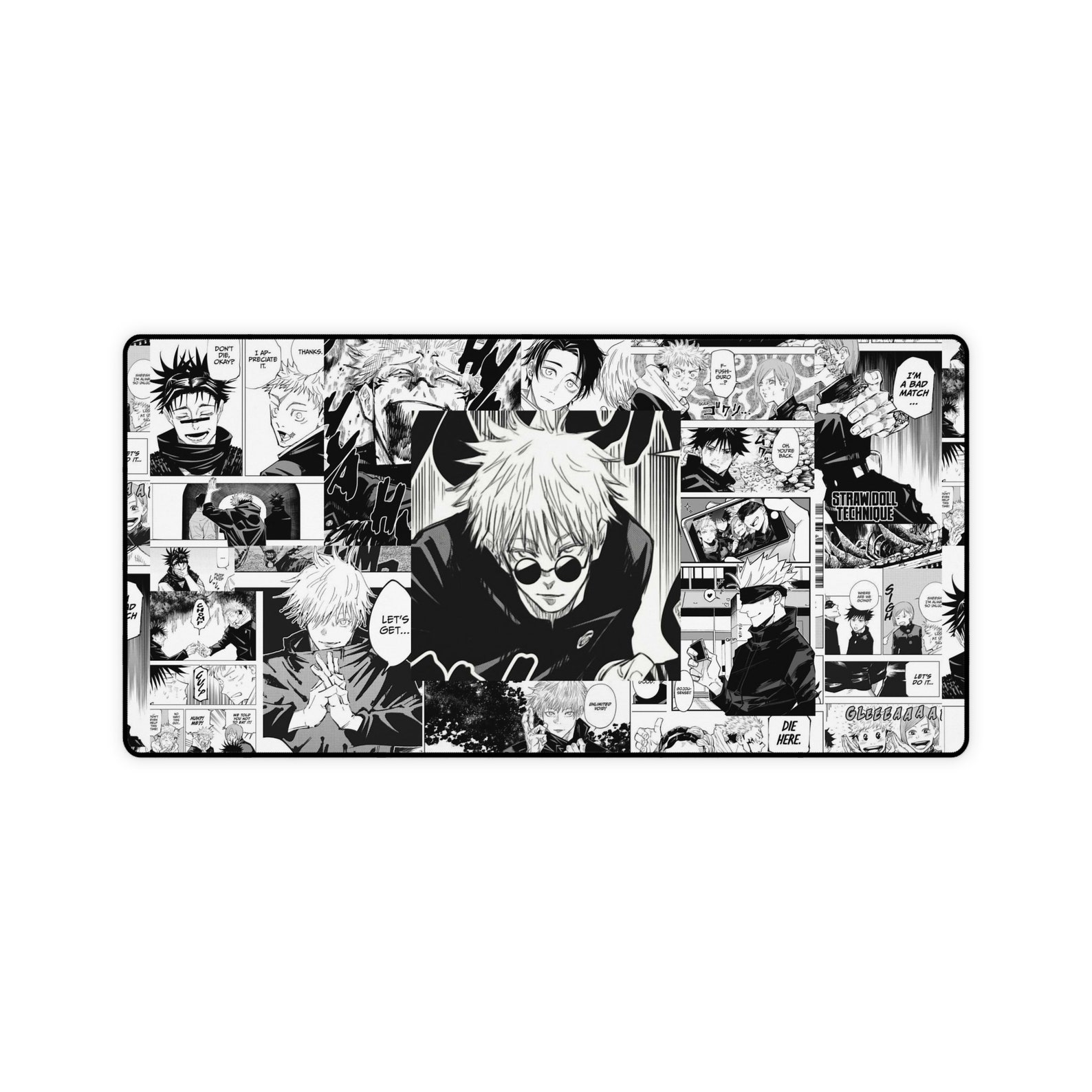 JJK Manga Panel Desk Mats - Etsy