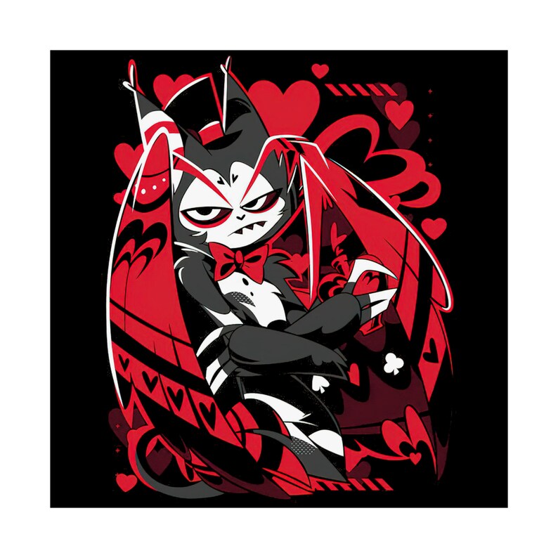 Husk Hazbin Hotel Matte Vertical Posters - Etsy